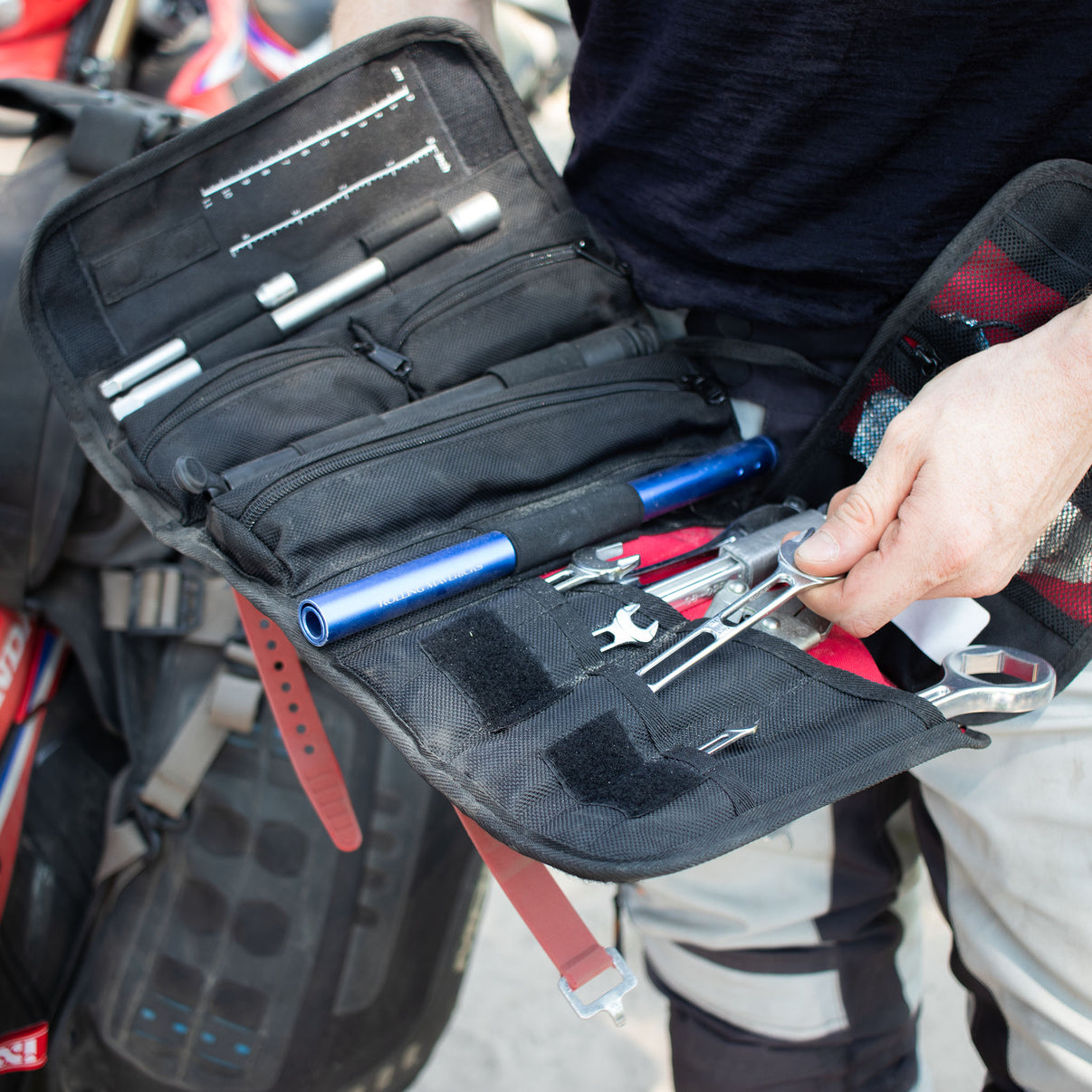 Motorcycle Tool Roll | Roia Moto Tool Roll | Roia Moto